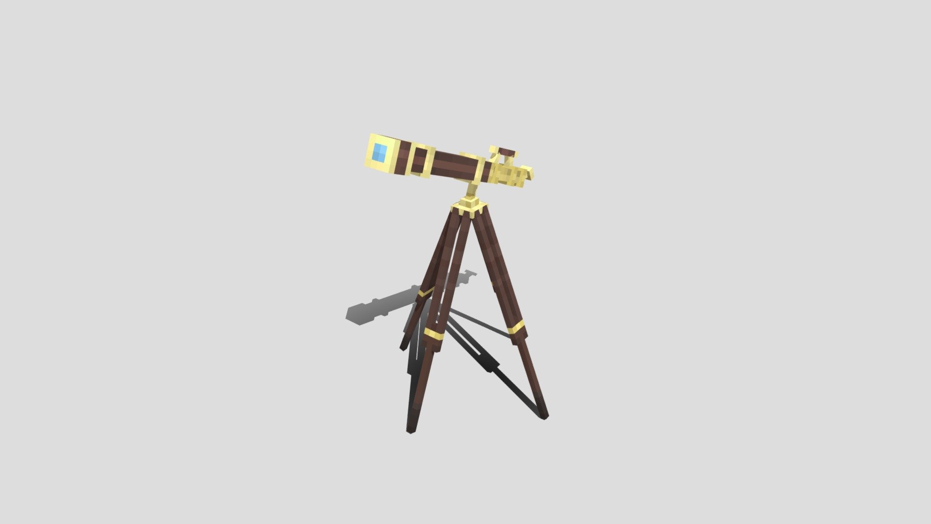 Telescope - 3D model by daisukeoshiroishinomori [9ef533f] - Sketchfab