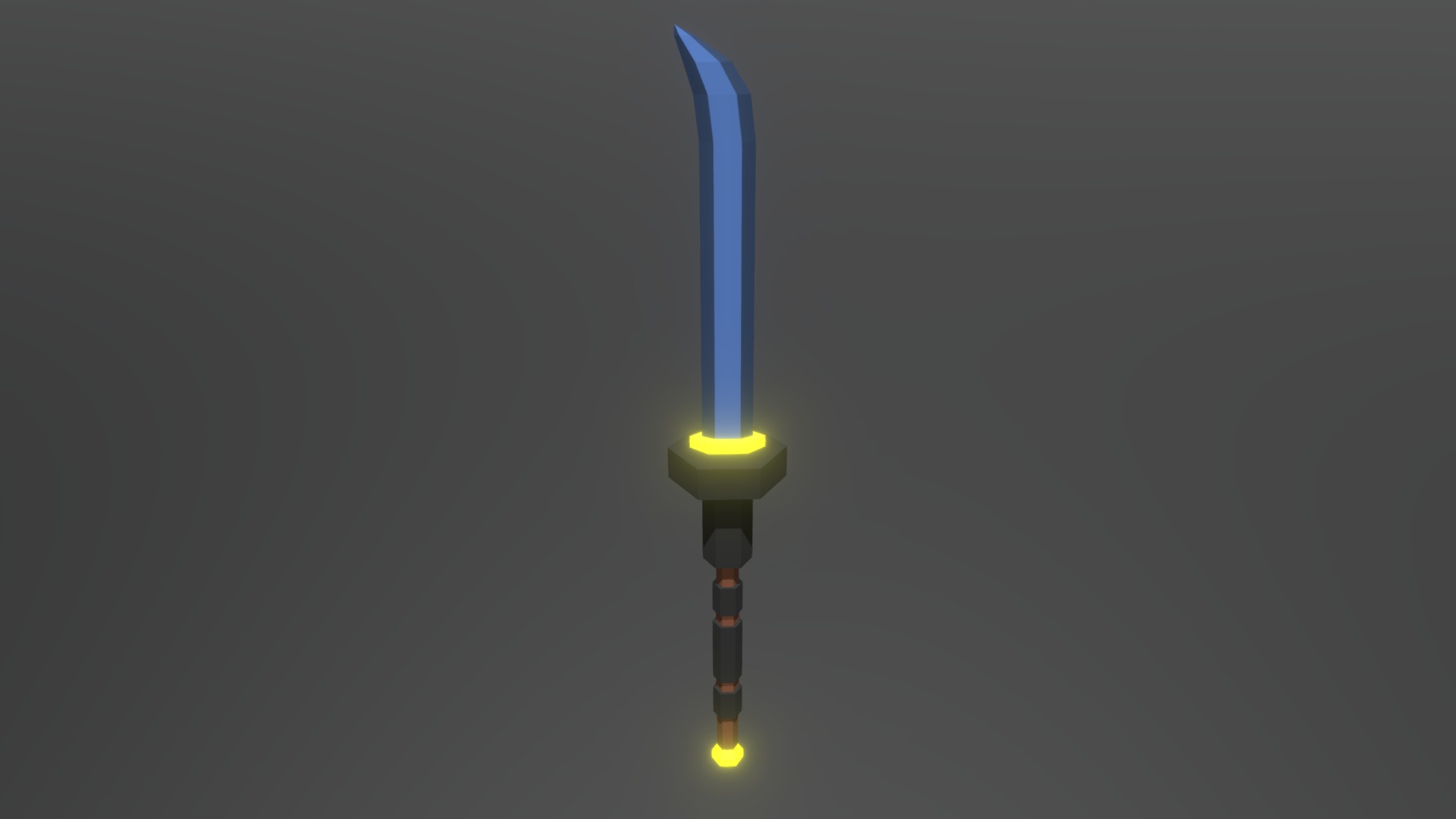 Curved Sword - 3D model by DavidCDO [9ef7693] - Sketchfab