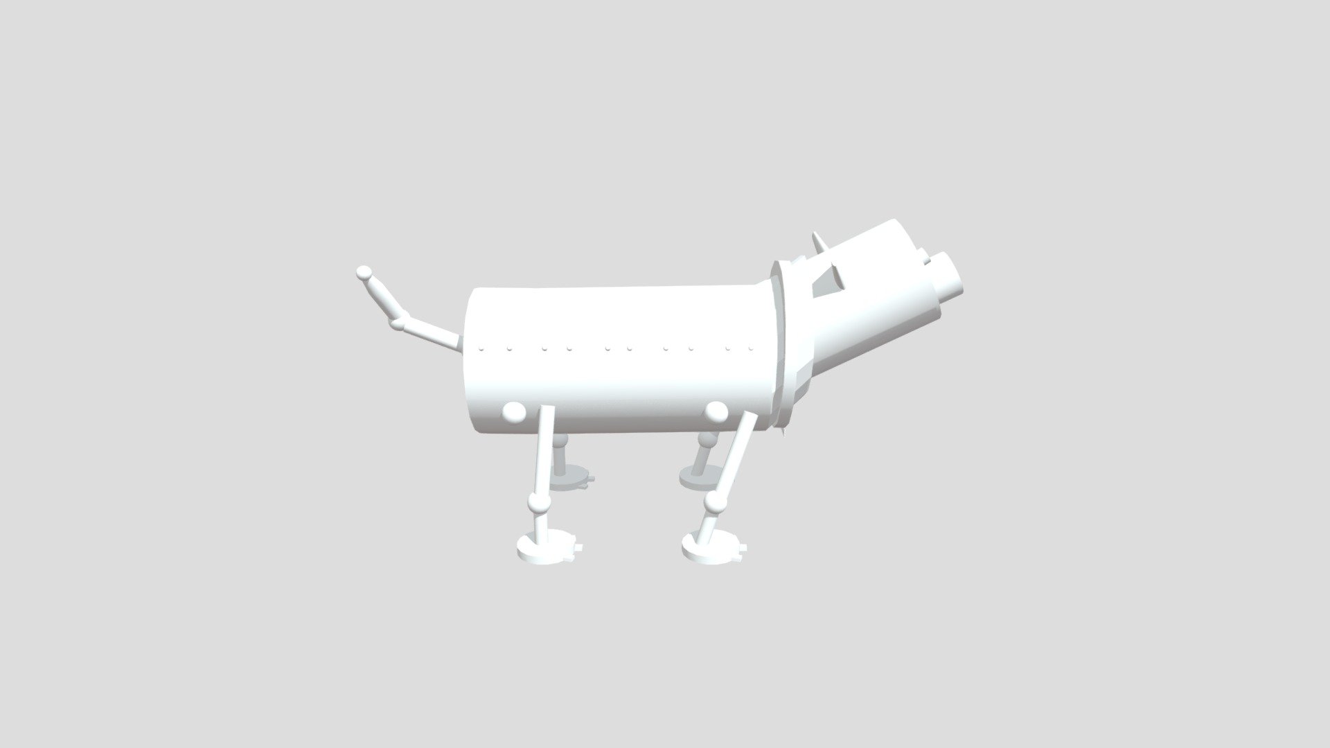ROBOT DOG - Download Free 3D model by JamieJepson [9ef7dd7] - Sketchfab