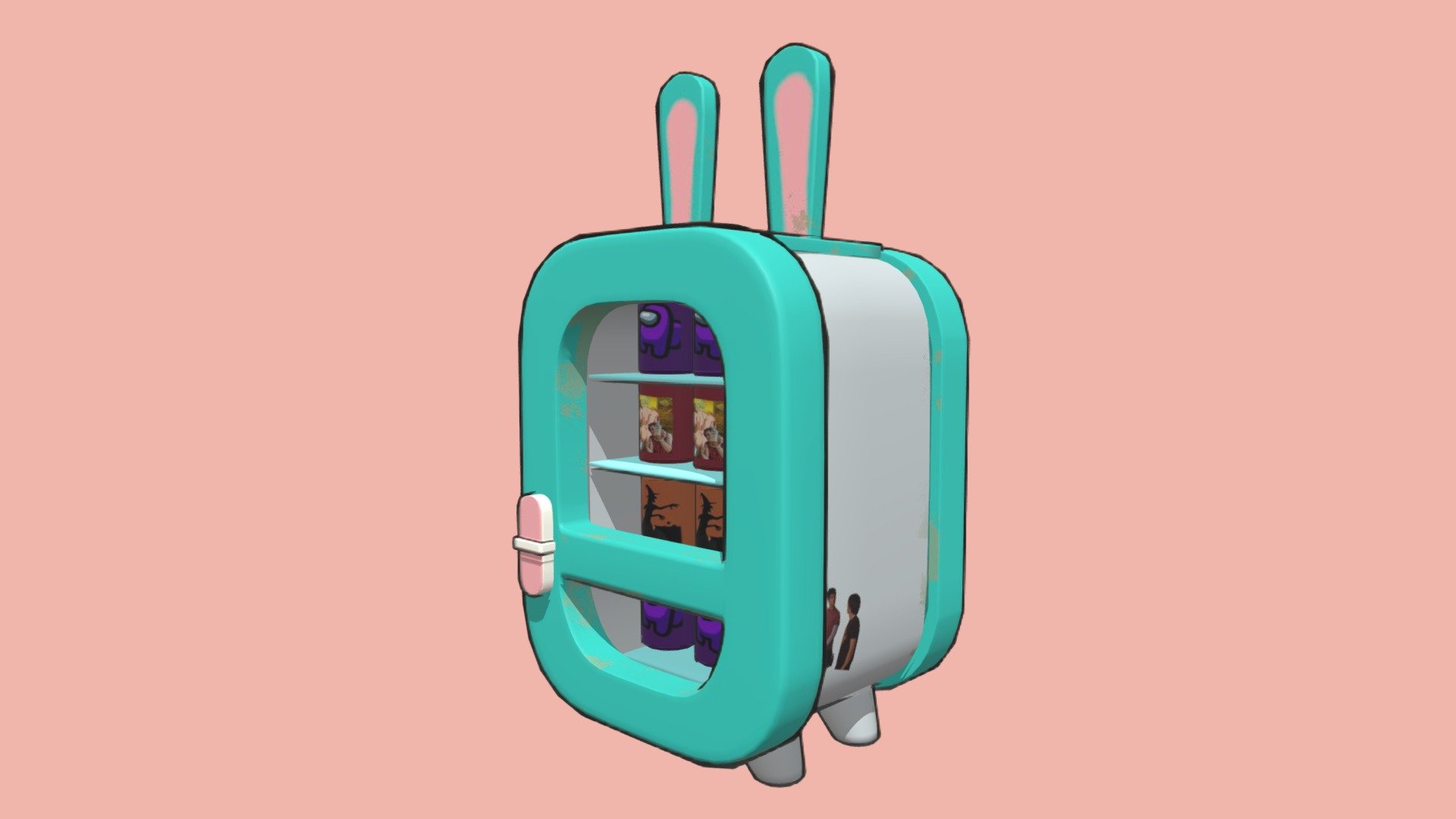 Bunny_fridge - Download Free 3D model by Capitan_Daren (@capitan.daren ...