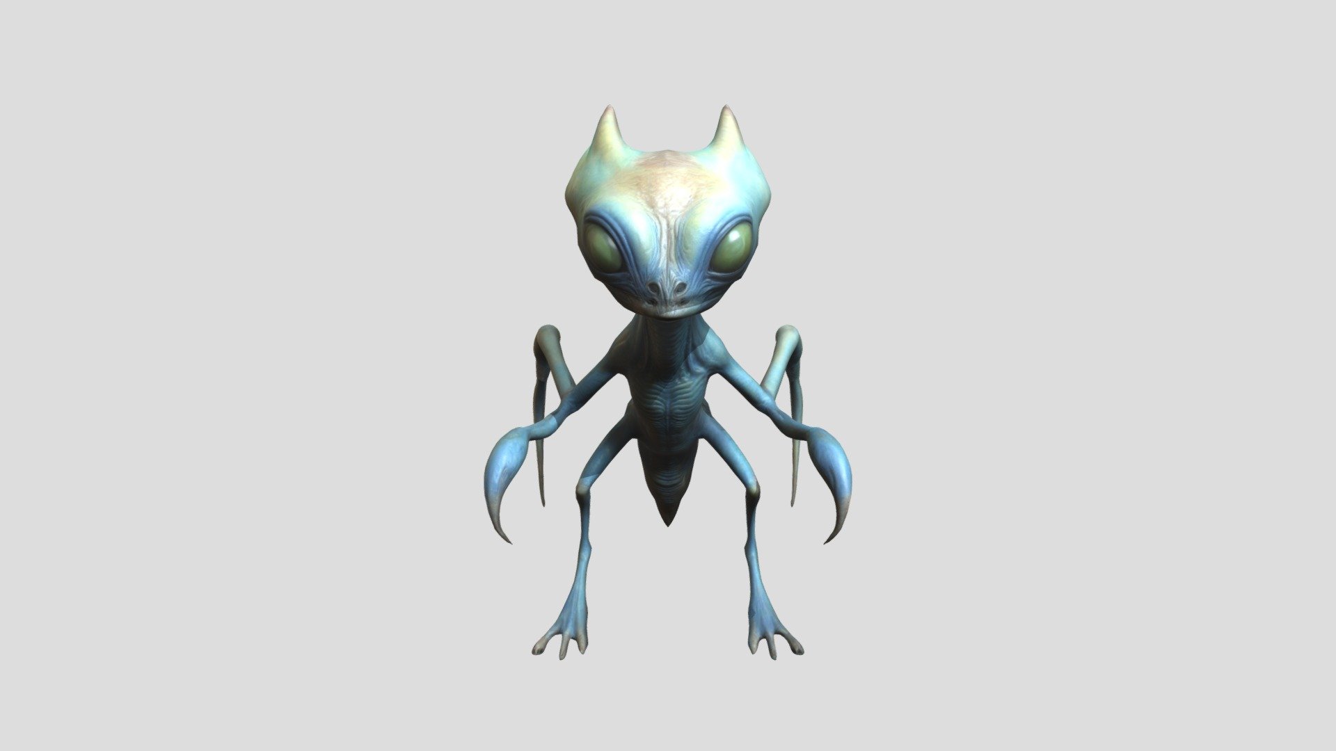 alien animals - the claw - 3D model by kbot [9ef8b79] - Sketchfab