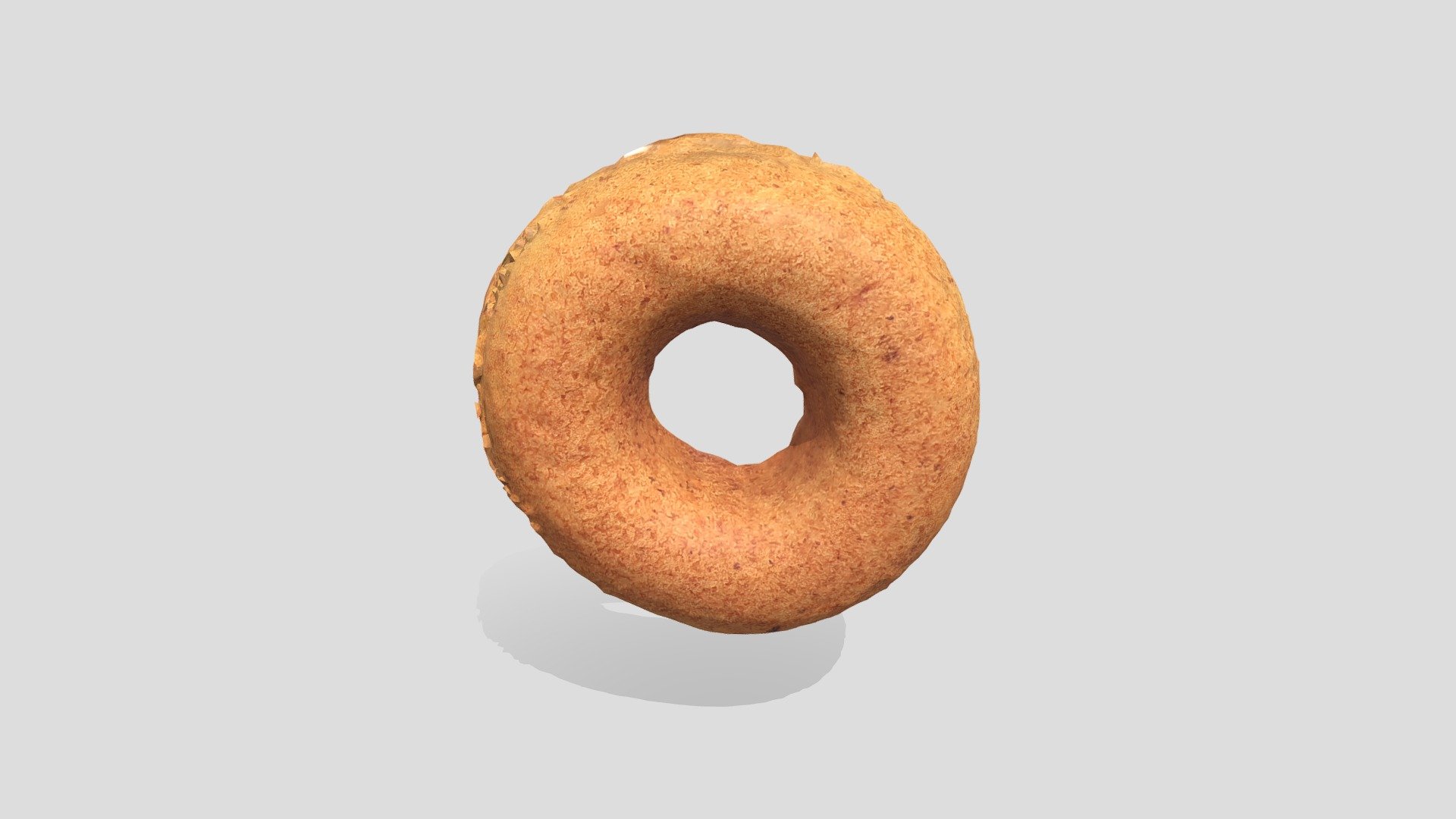 A Baked Doughnut - Download Free 3D model by ego4285 [9ef9d65] - Sketchfab