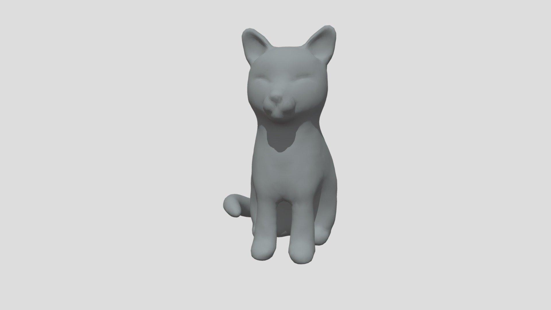 cat basemesh - Buy Royalty Free 3D model by IGOR.LUZ (@IGORLUZ ...