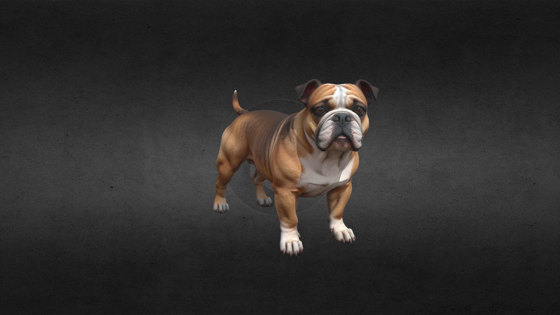 Dog (Spanish Bulldog)，Available for 3D printing - 3D model by 3D ...