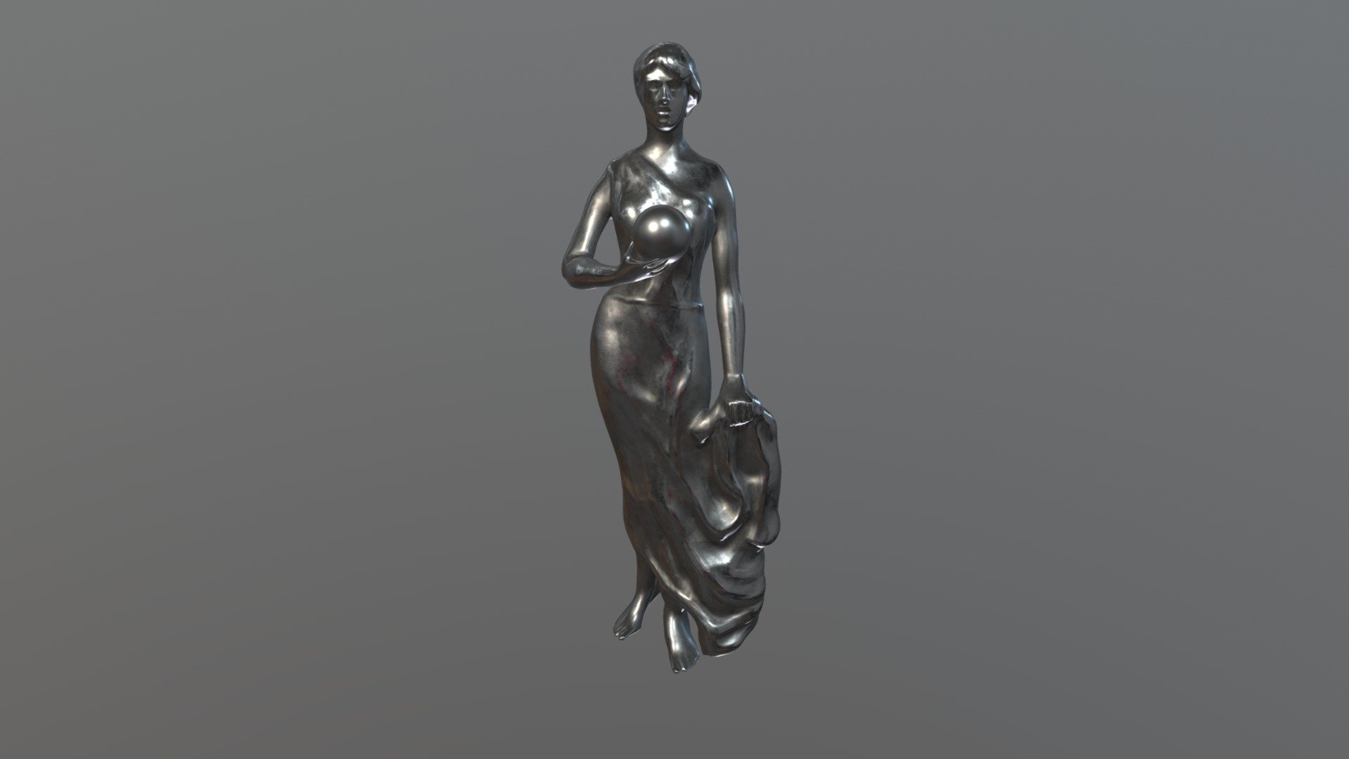 Female Statue A - 3D model by shadyalien [9efc9cf] - Sketchfab