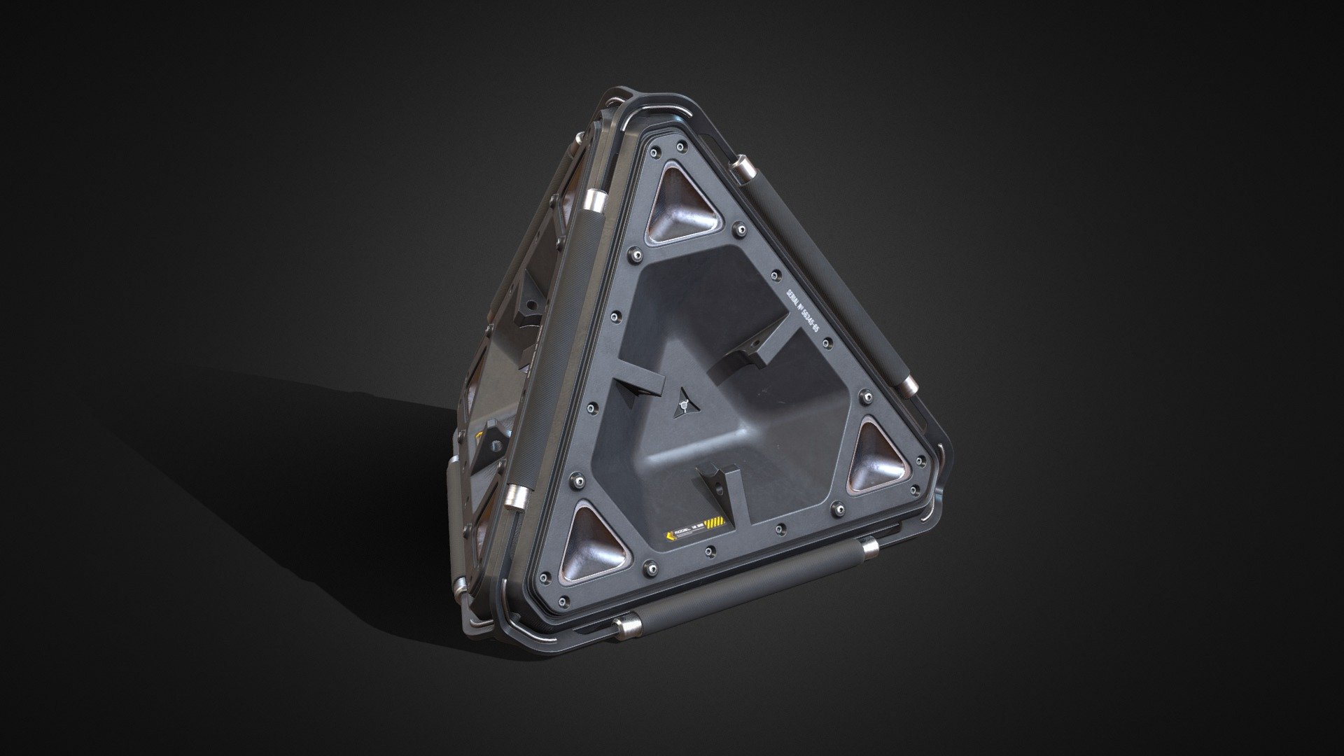 Sci-fi triangle container - Download Free 3D model by Eleanie [9efdb01 ...