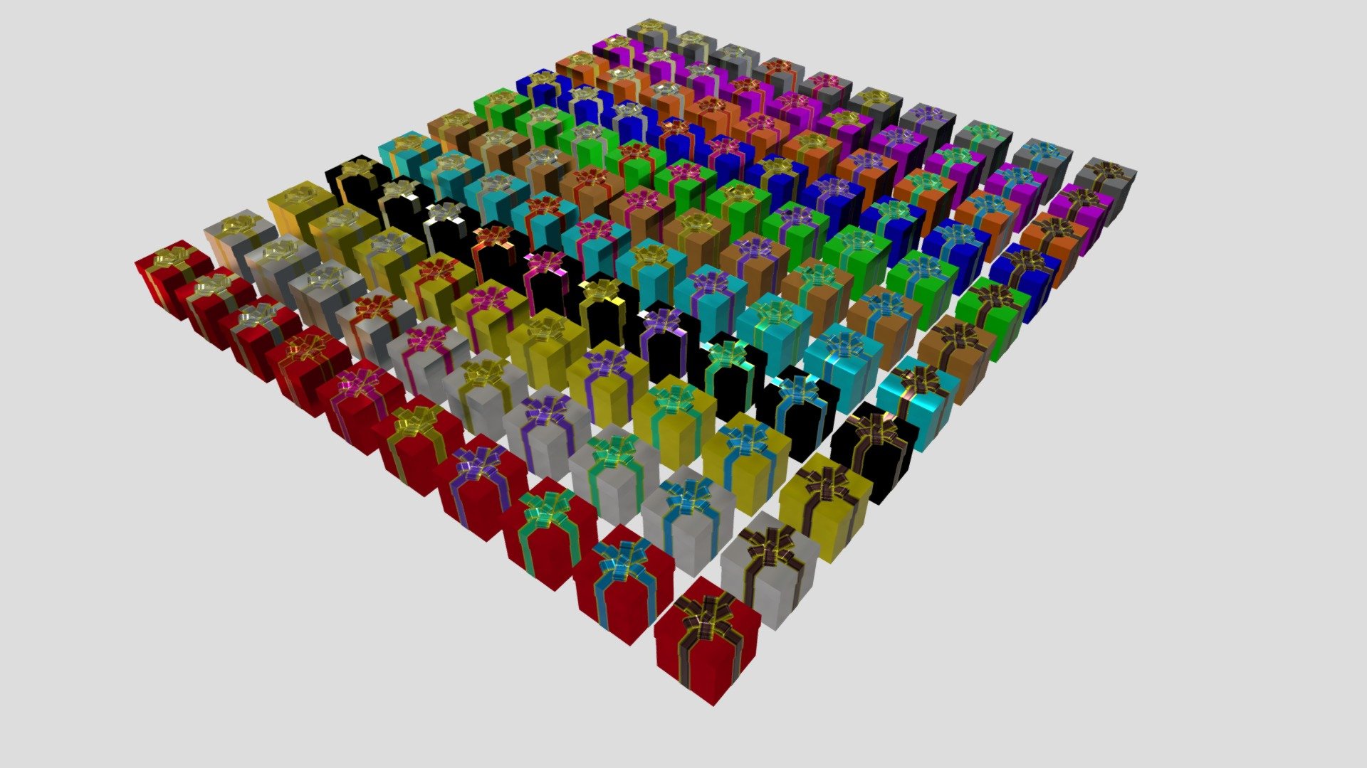 Present Box Set - 3D model by DiO2022 (@timeage.staff6.production ...
