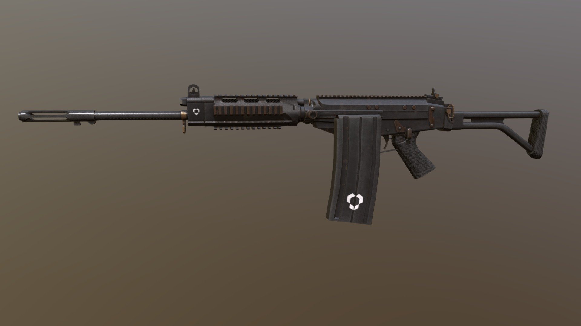 FN Fal-PARA - Buy Royalty Free 3D model by Thomas Binder (@bindertom61 ...