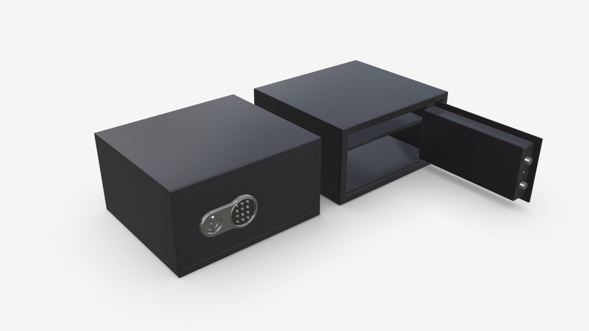 Safe box with digital code lock - Buy Royalty Free 3D model by HQ3DMOD ...
