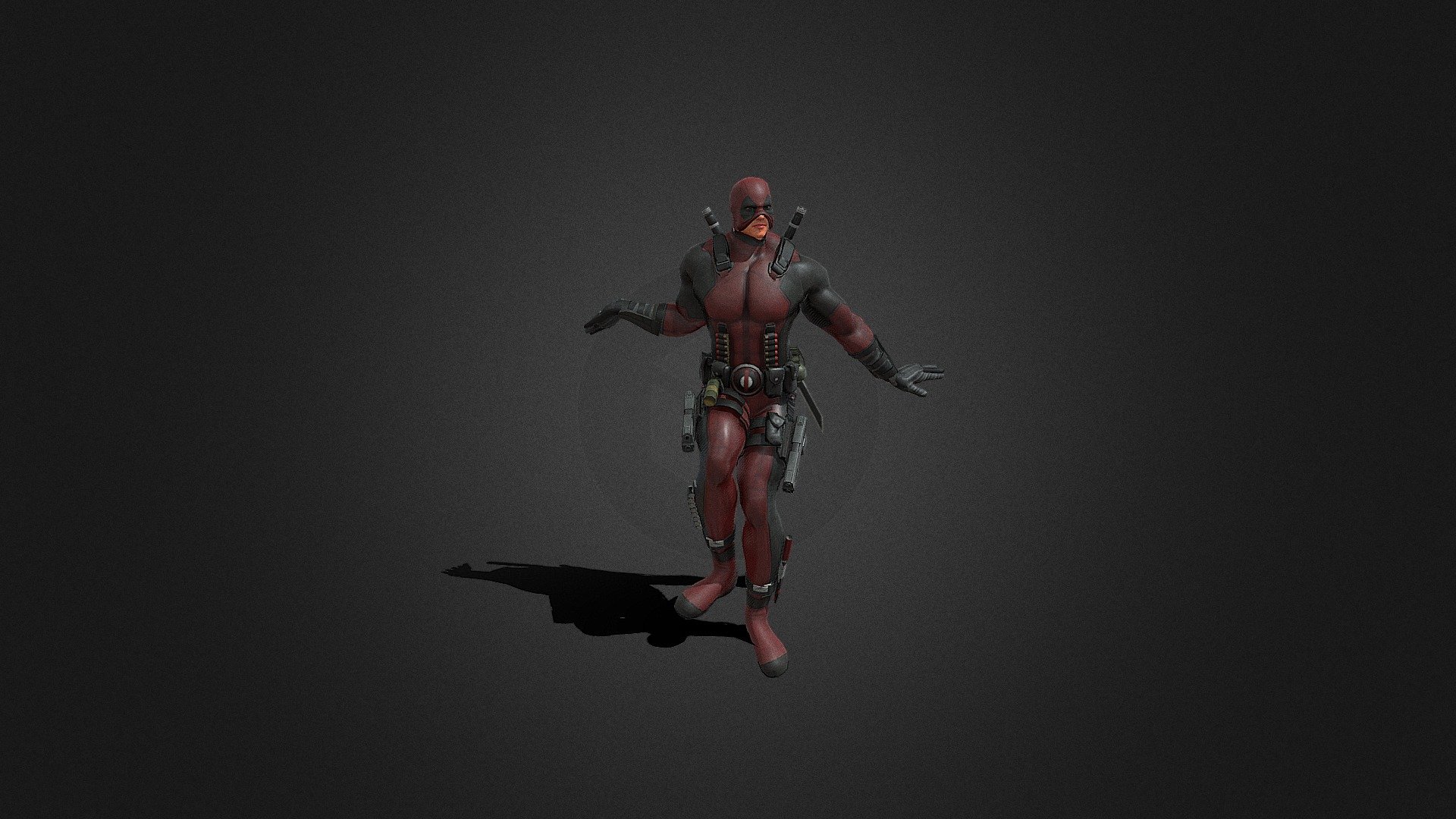 Deadpool V2 - Download Free 3D model by Mask (@tavi2516vit1) [9f01b62 ...