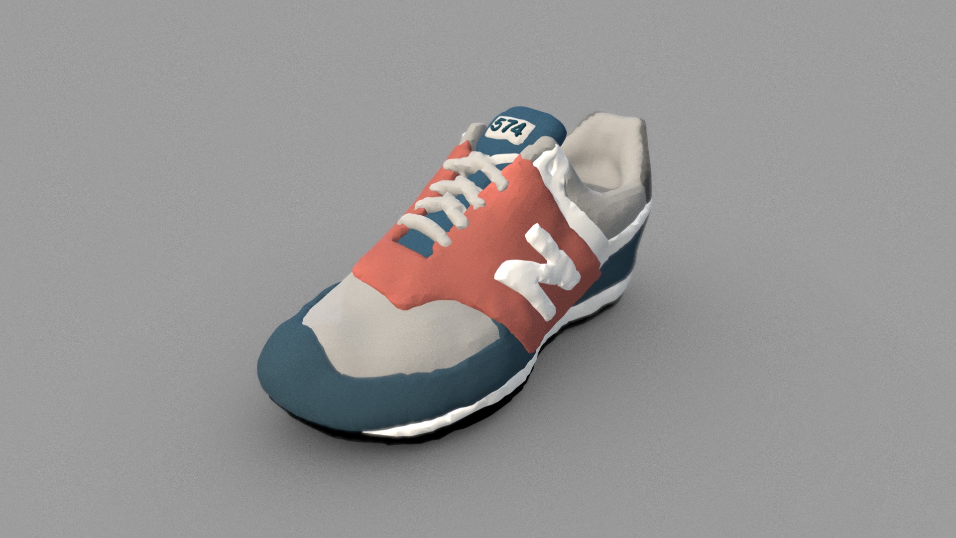 New Balance 574 - 3D model by alban [9f02bfd] - Sketchfab