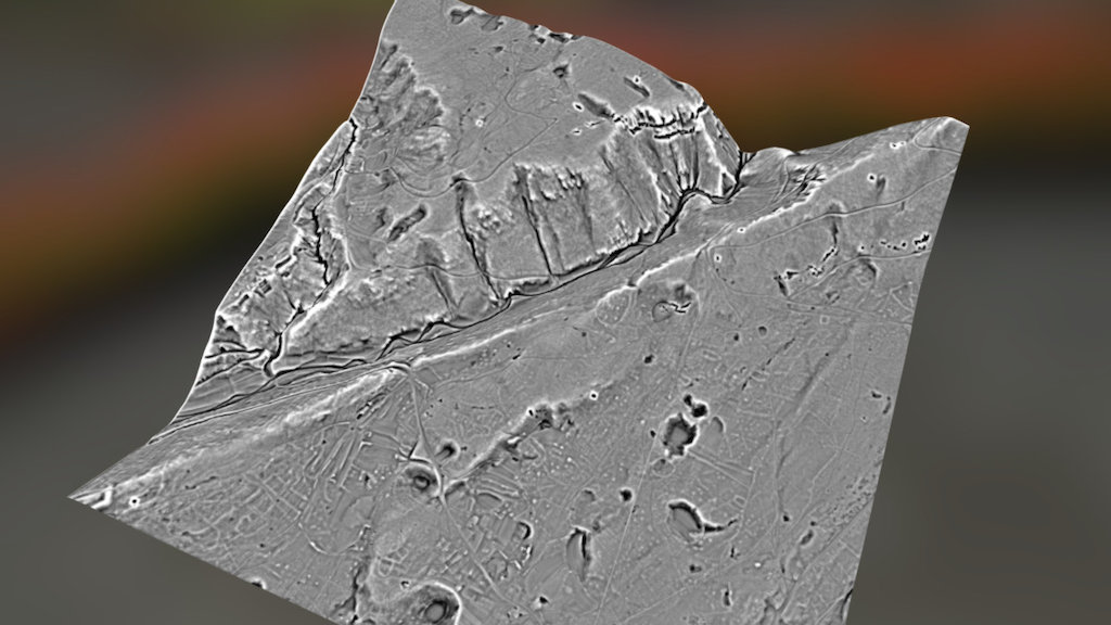 Kazlje - Karst/Slovenia landscape and LiDAR - Download Free 3D model by ...