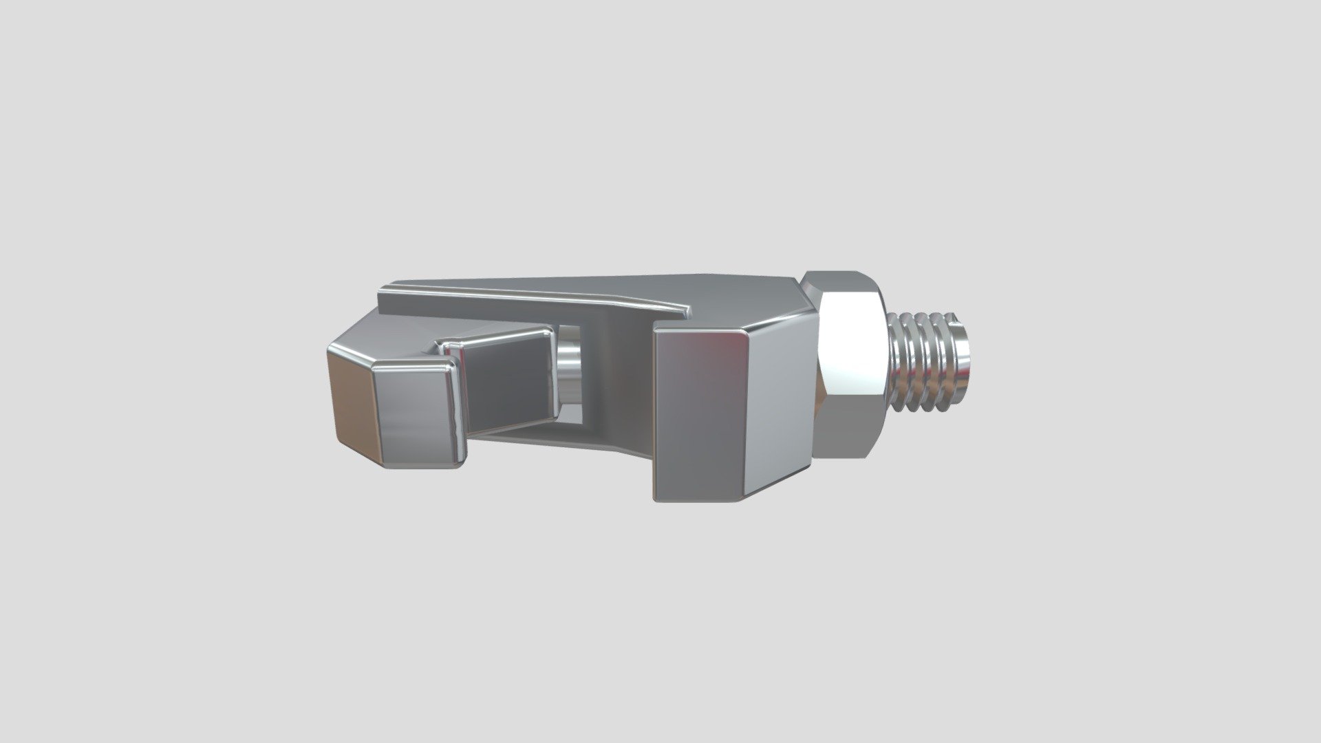 ISO-K Vacuum Clamp - 3D model by radium_llc [9f07c11] - Sketchfab