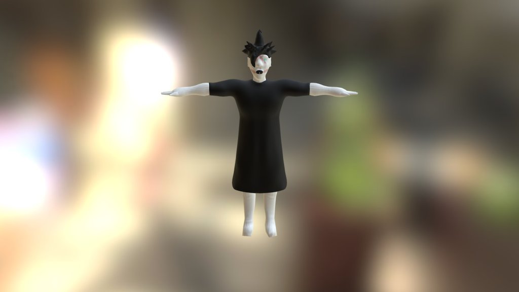 Spiky Edgy Ghost - 3D model by Fuzionfury [9f085c3] - Sketchfab