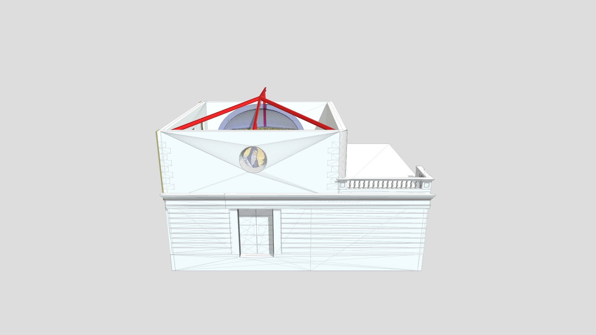 Structural concept 01 - 3D model by archetypes.design [9f09faf] - Sketchfab