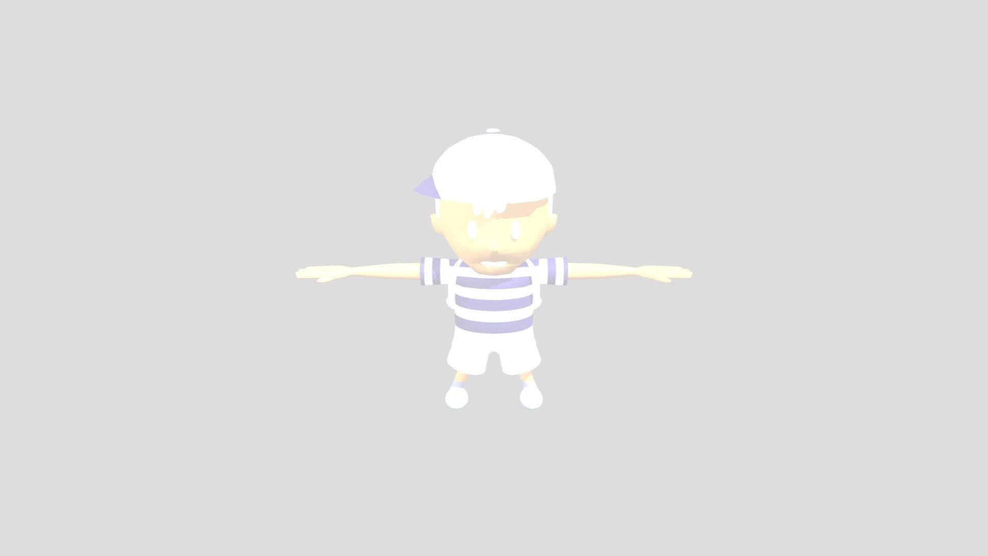 Ness Earthbound 64 - Download Free 3D model by Bruh ...