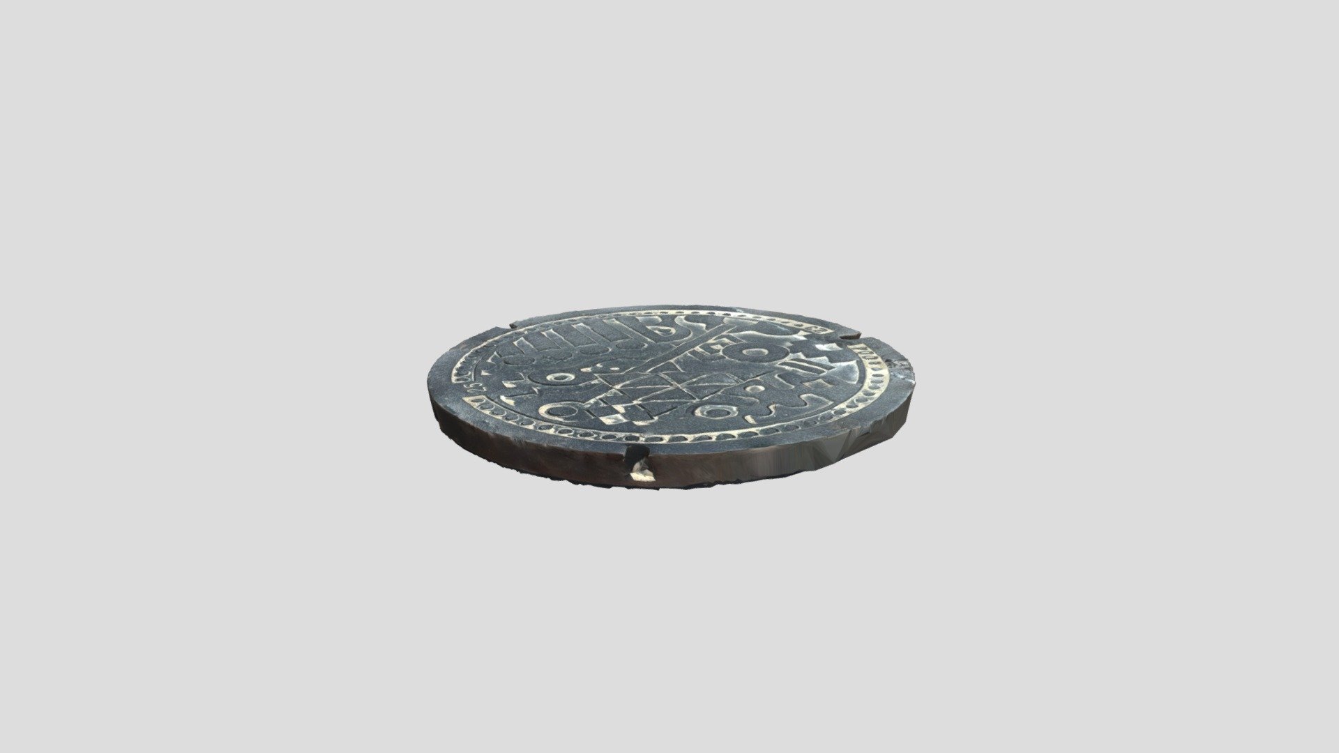 Manhole_cover3d - Download Free 3D model by xse-xia [9f0ec63] - Sketchfab