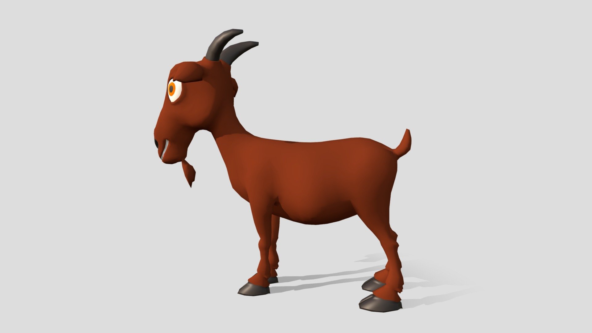 he goat - Download Free 3D model by Mze kanyutie (@Mzee_kanyutie ...