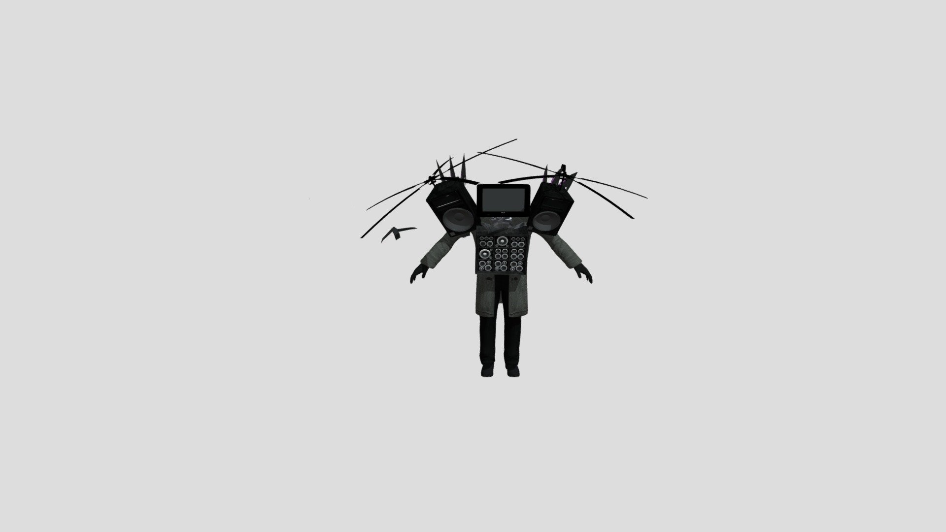 Titan Tv man WIP - Download Free 3D model by ASP ...