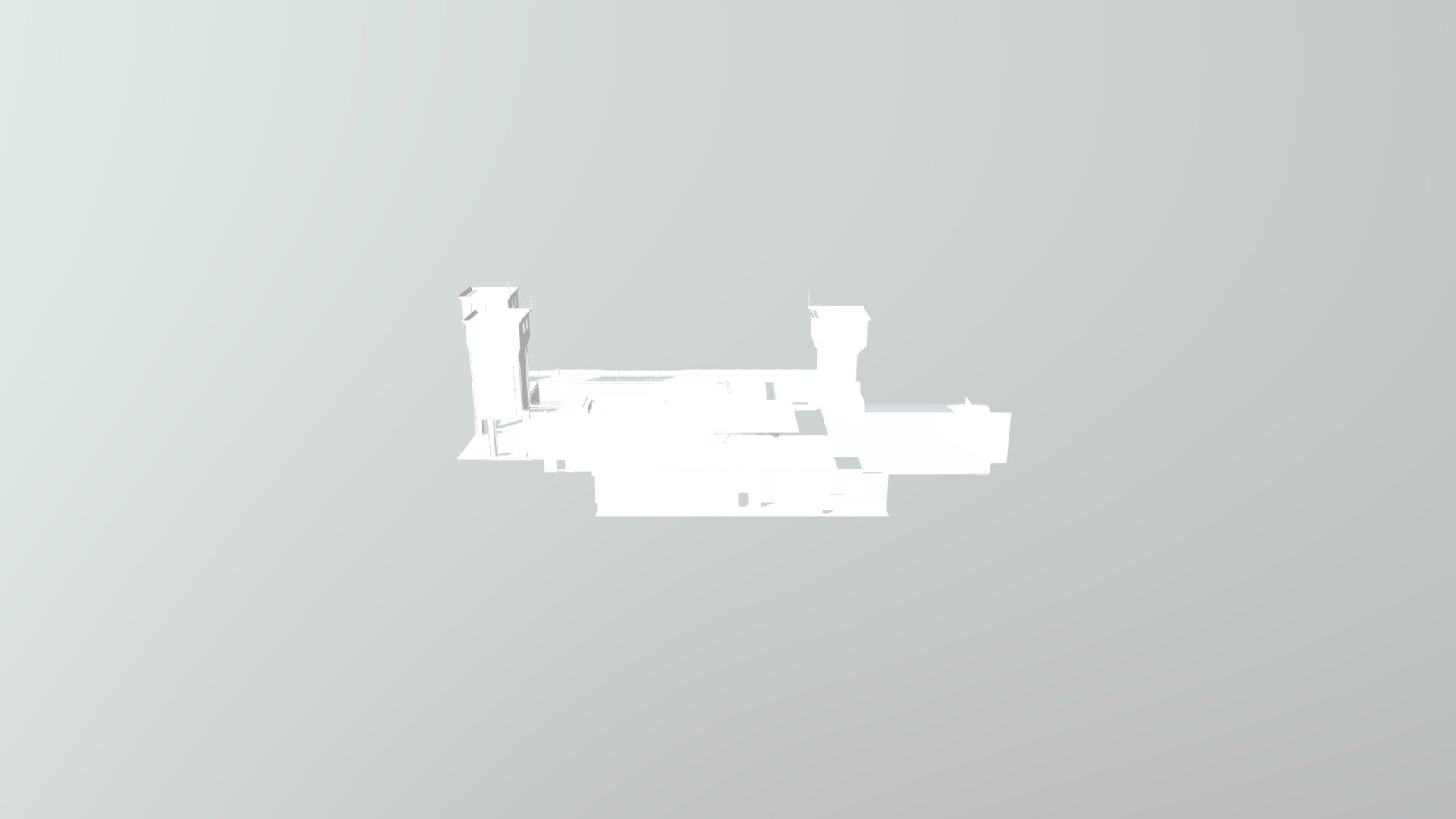Scp CB Gate A outside - 3D model by RFSolar (@K9Solar) [9f0f992 ...