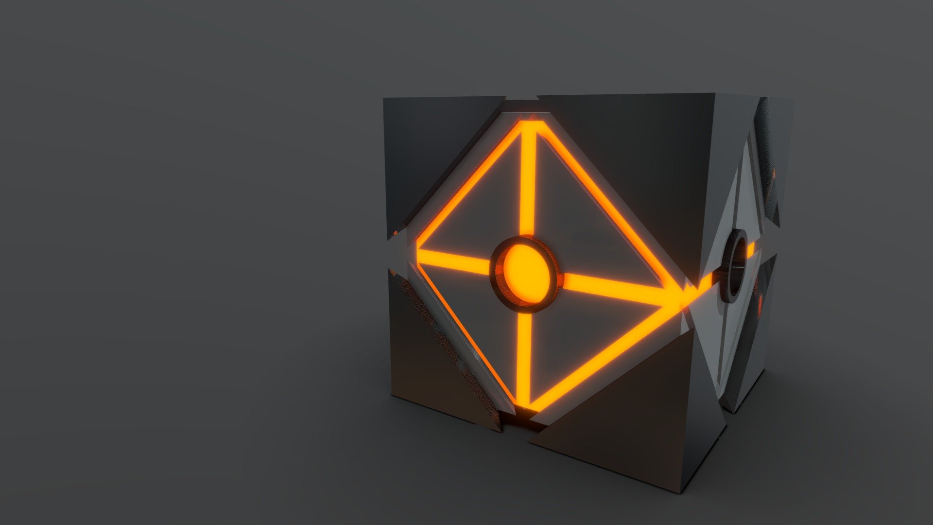 Generic Glowy Cube - Download Free 3D model by Flikd Design (@Flikd ...