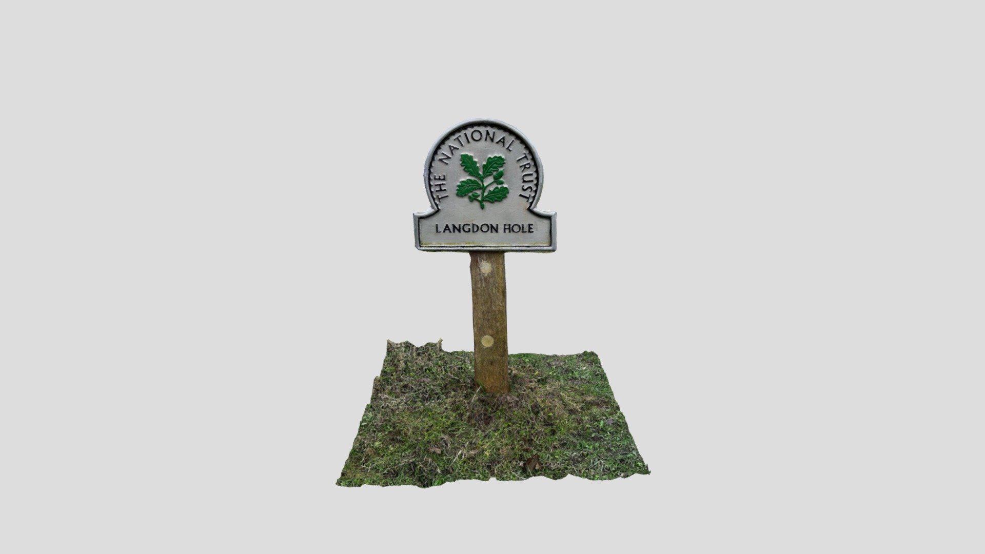 Langdon Hole Sign - Download Free 3D model by Tohus [9f11460] - Sketchfab