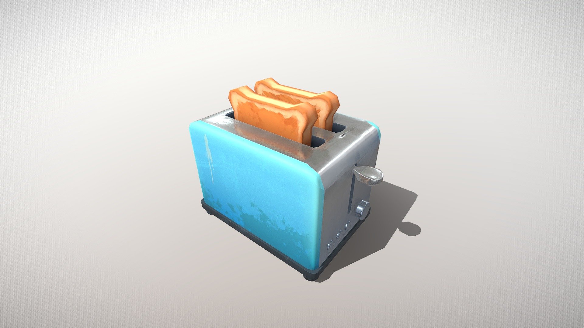 Stylized PBR Toaster - 3D model by Timmy (@Timmy111) [9f12348] - Sketchfab