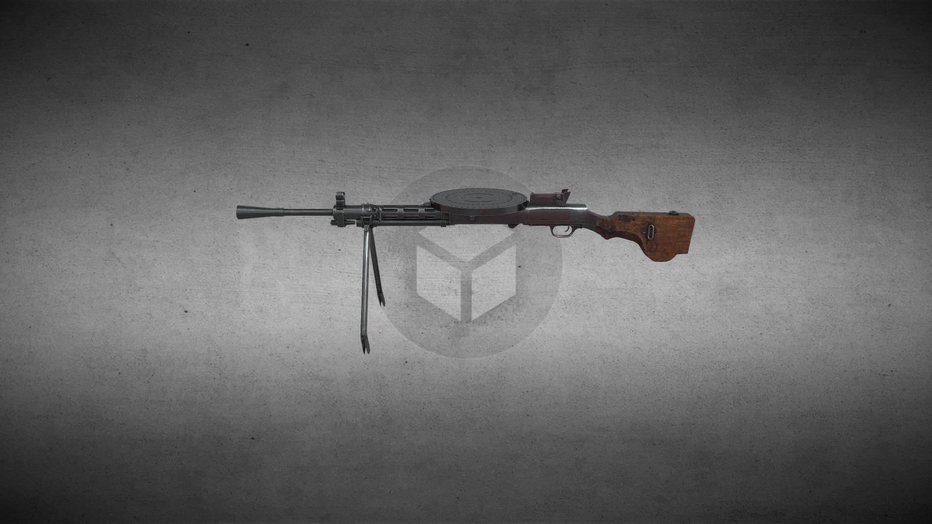 Dp-28 - Download Free 3D model by Ara_my45yt [9f1283f] - Sketchfab
