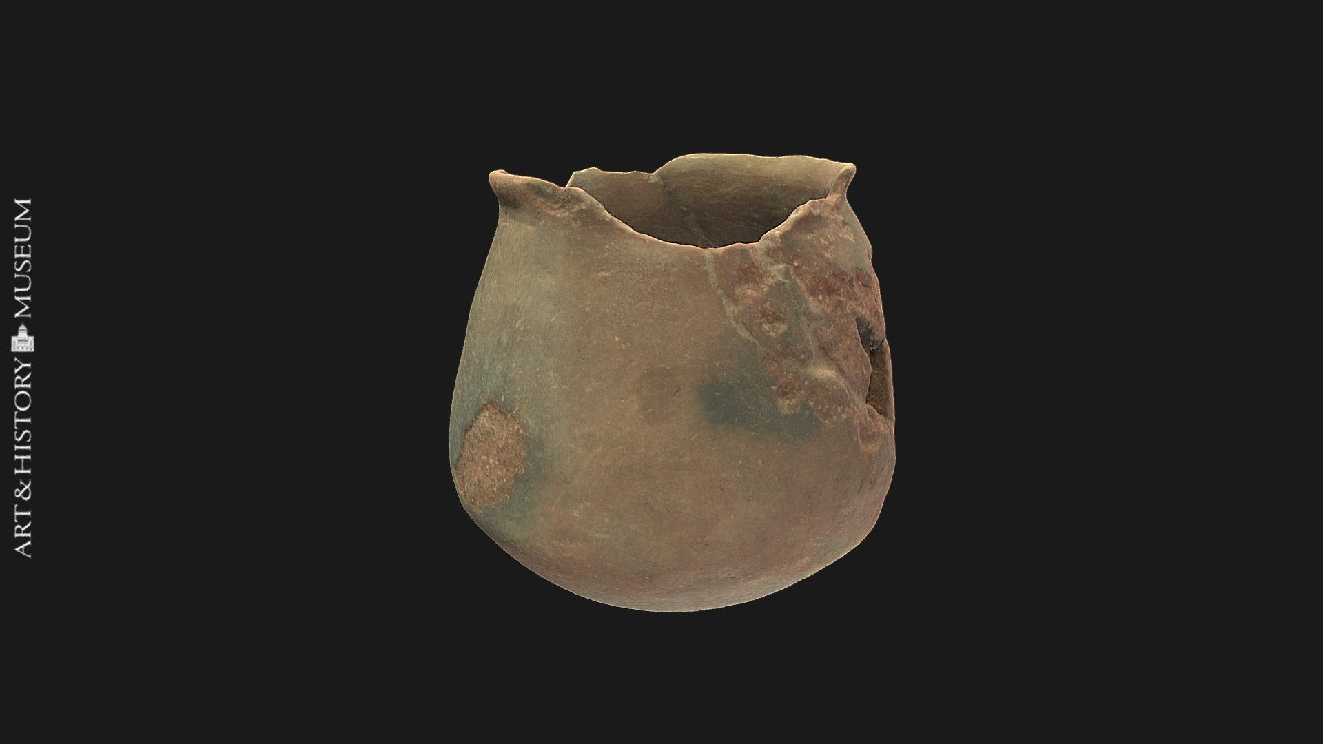 Carinated vase with flaring rim - PG.2807.55 - Download Free 3D model ...
