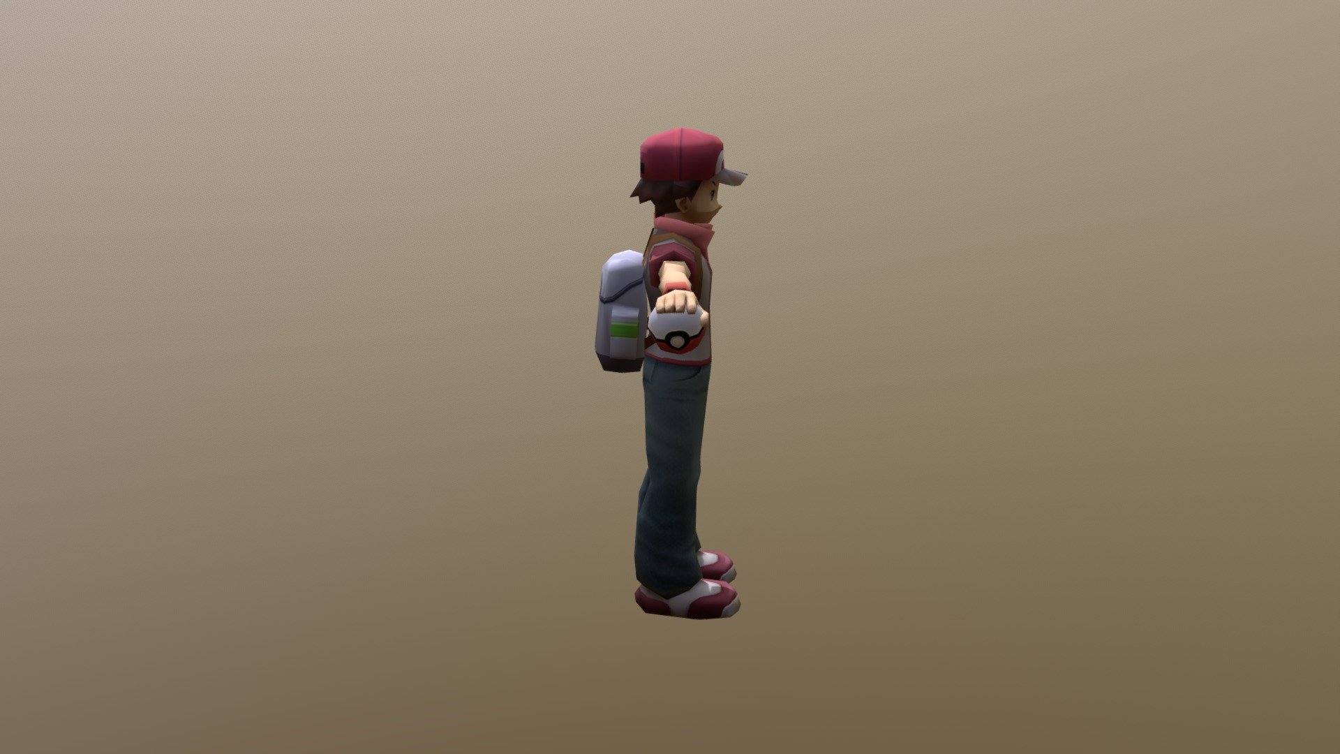 Pokemon Trainer - 3D model by dane1 [9f13efd] - Sketchfab