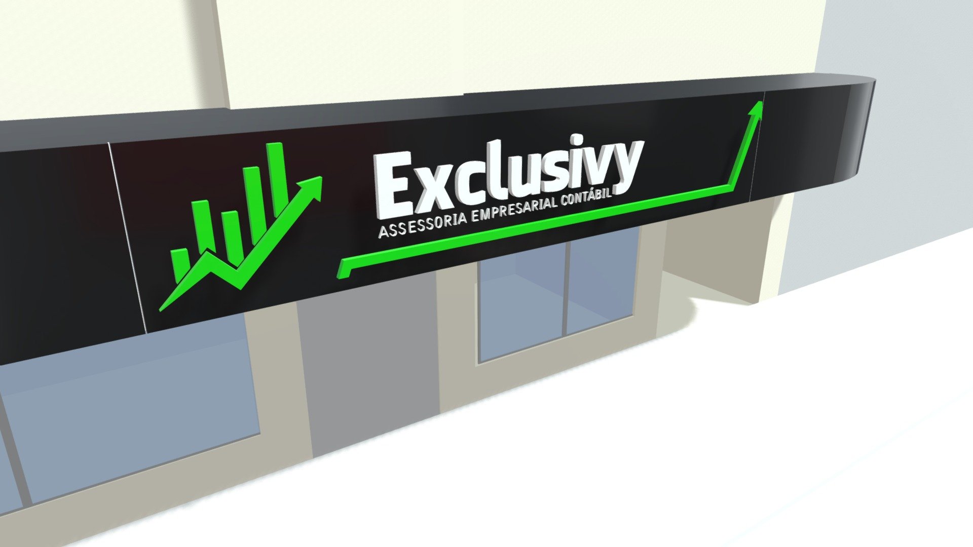 fachada exclusivy_relevo - 3D model by Cadan [9f1500f] - Sketchfab