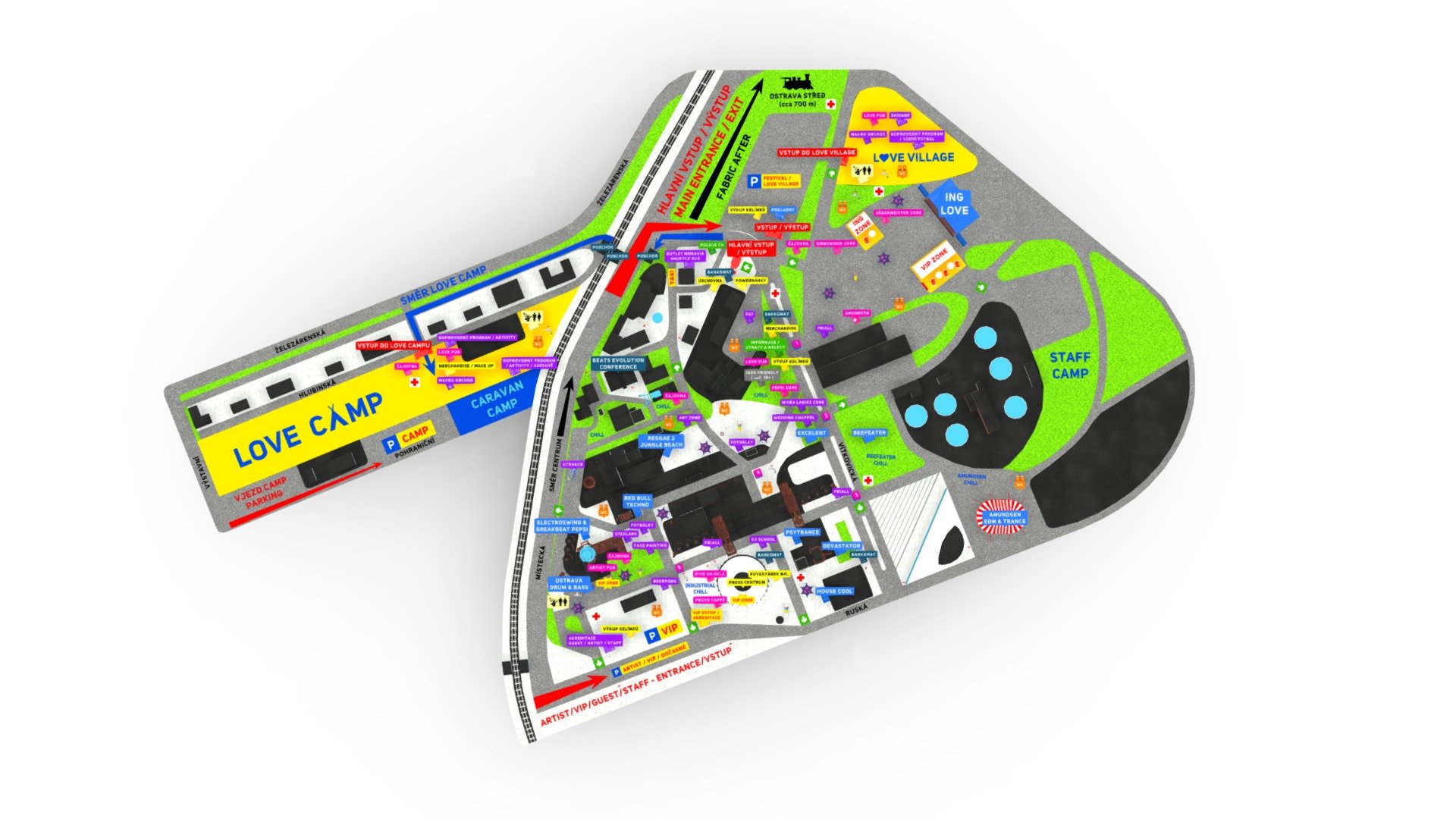 Map of Beats4Love 2019 - 3D model by Mareon (@mareoncz) [9f1571e ...