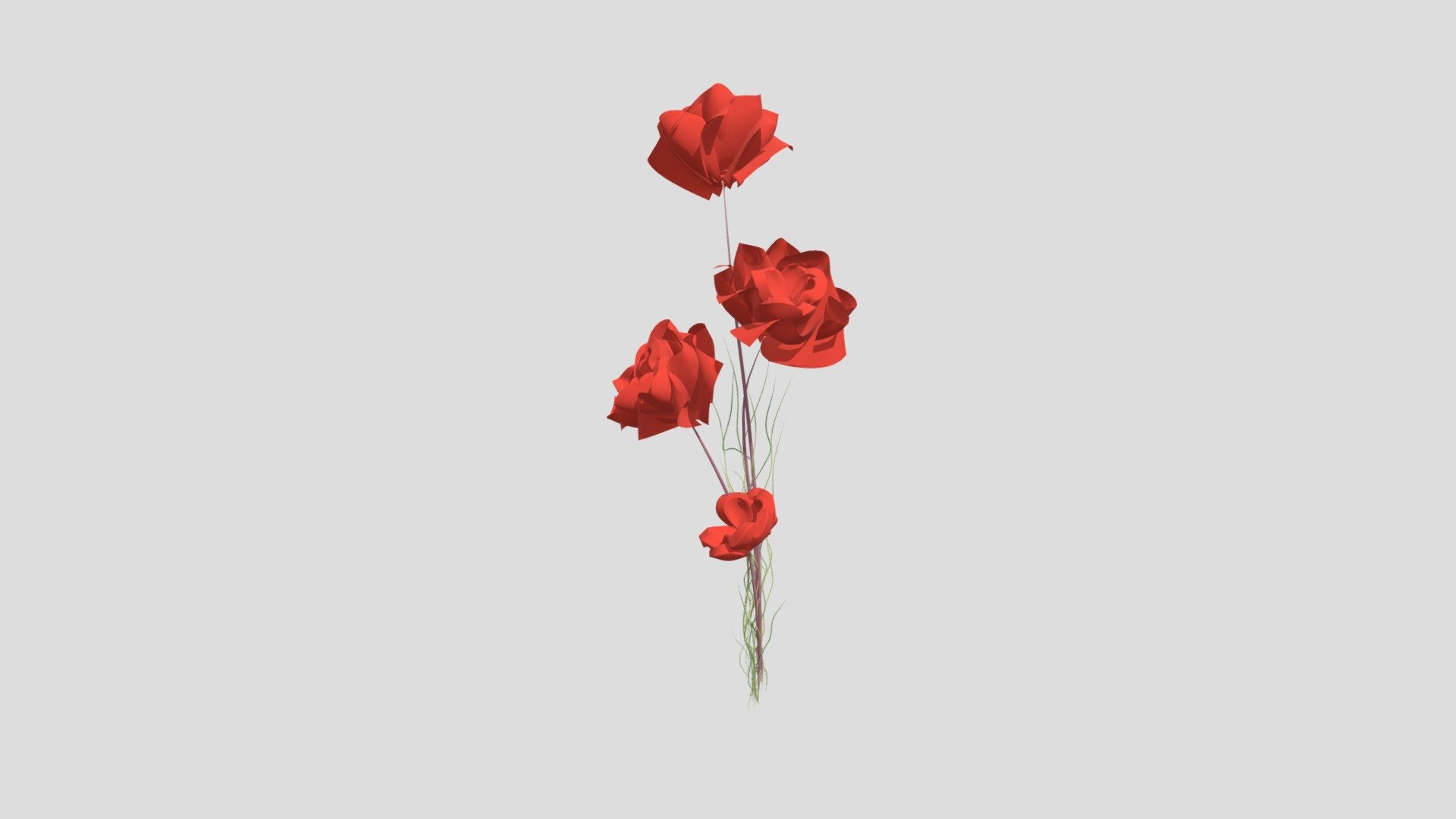Rosas Rojas - 3D model by isaak.me [9f167de] - Sketchfab
