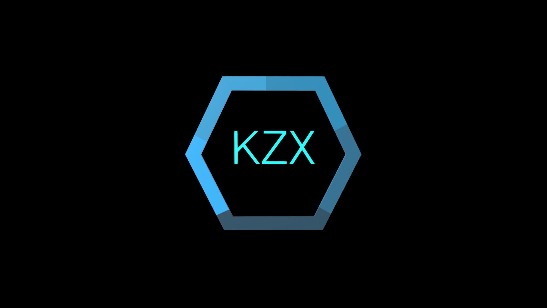 KZX Engine Logo - 3D model by SanForge Studio (@SanForge) [9f16fa9] - Sketchfab