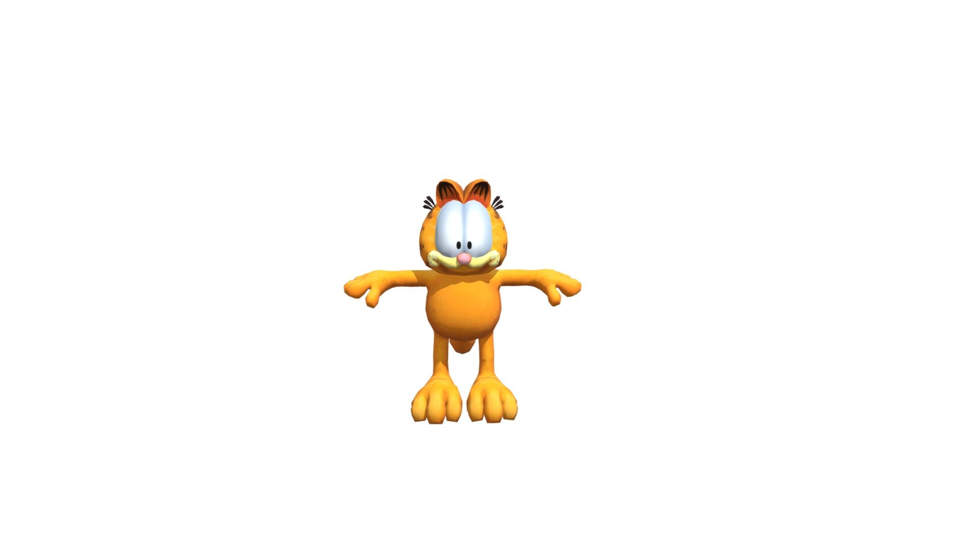 Garfield - Download Free 3D model by gaddiellartey2010 [9f18bce ...