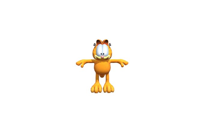 Garfield 3D models - Sketchfab