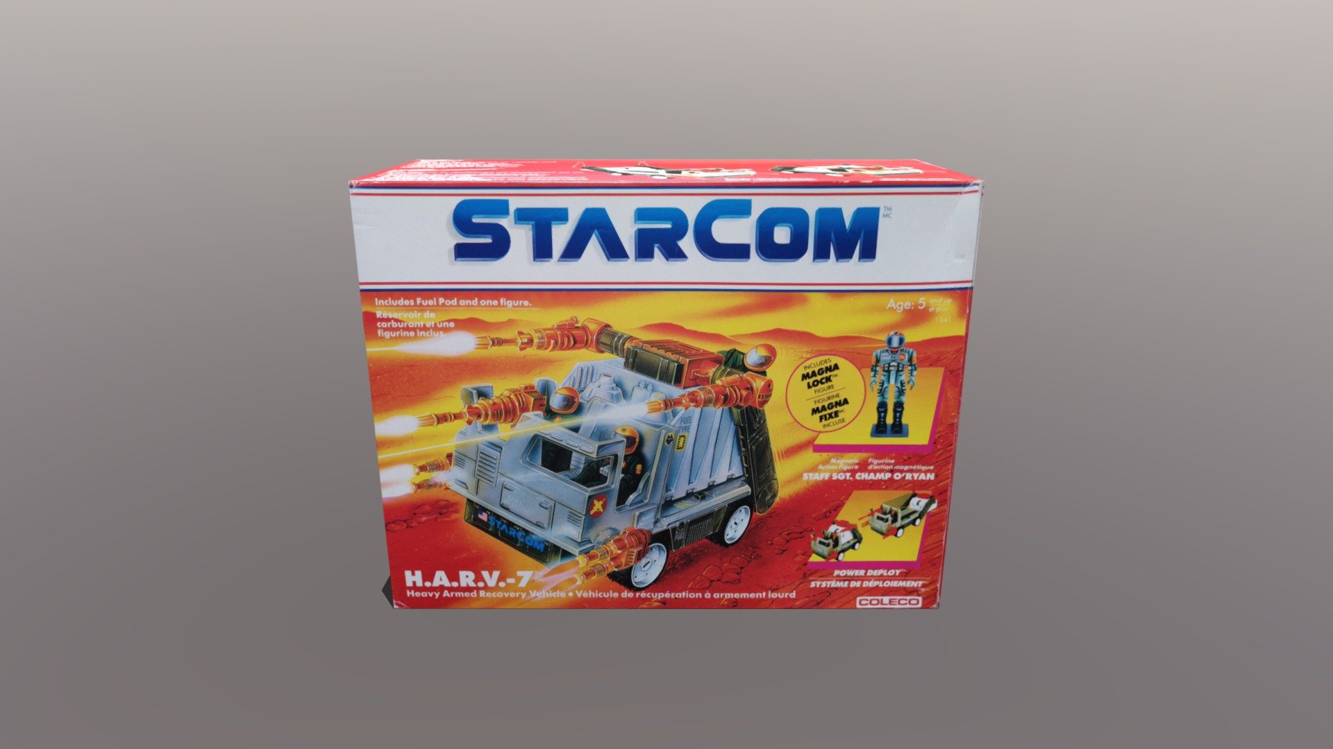 packaging from StarCom H.A.R.V.-7 - Download Free 3D model by ...