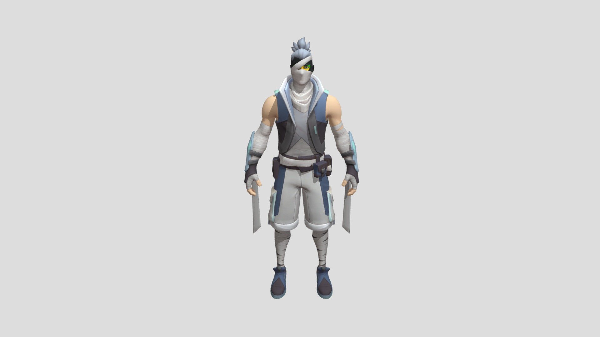 Kenji -Fortnite - Download Free 3D model by 1FENIL [9f19595] - Sketchfab