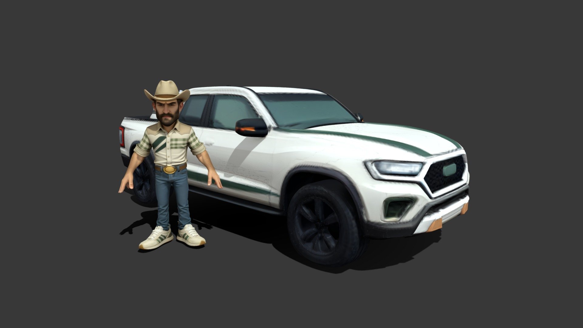 Indian Ranger- Optim20P100 - Download Free 3D model by TG13730 [9f1aa35 ...
