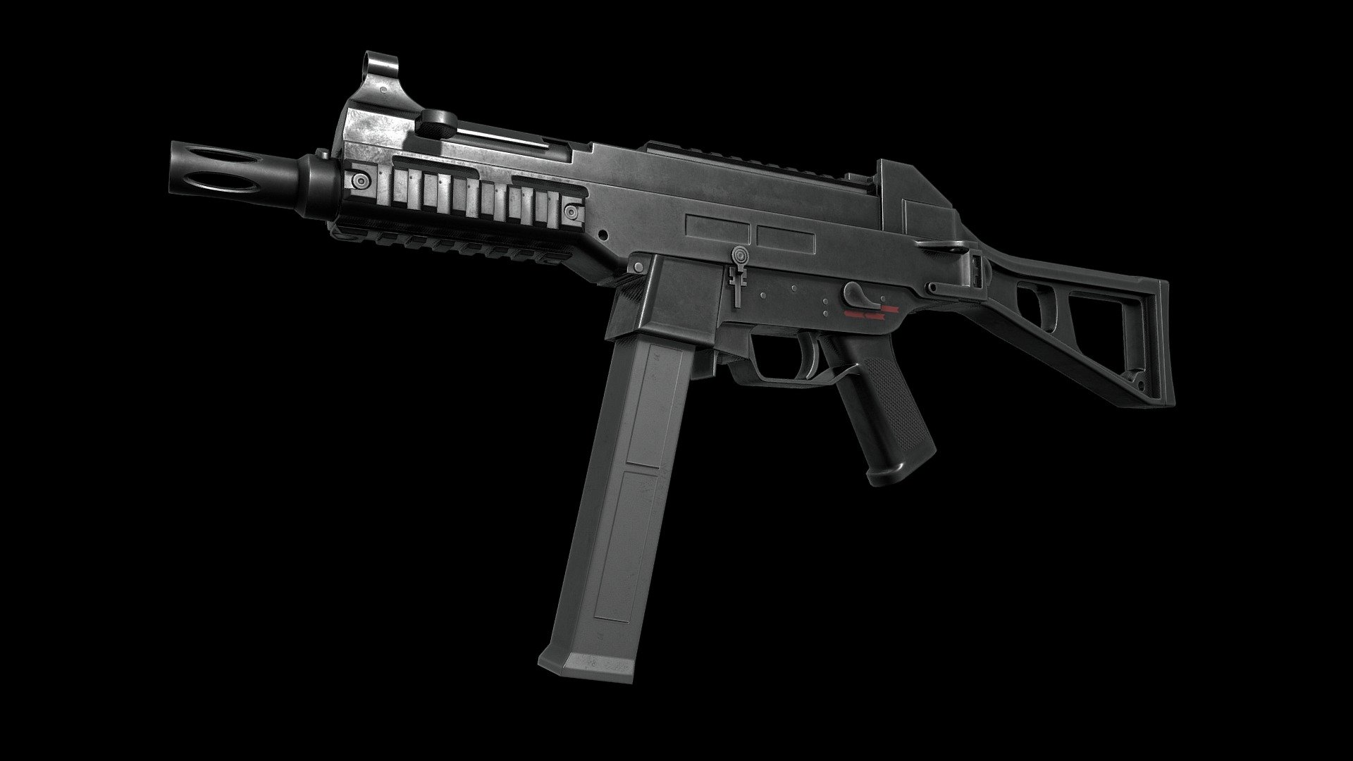 UMP_45mm - Download Free 3D model by TORI106 [9f1c89e] - Sketchfab