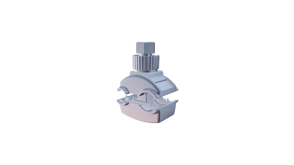 Зажим прокалывающий ЗОП 1,5-10/16-95 - 3D model by install-ltd.ru ...