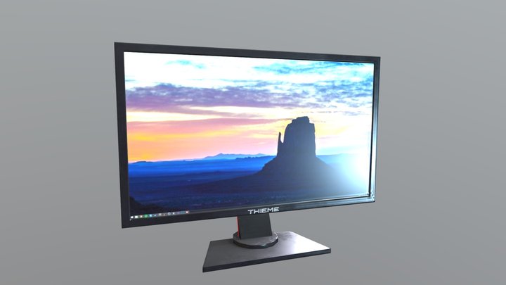 Monitor 3D models - Sketchfab