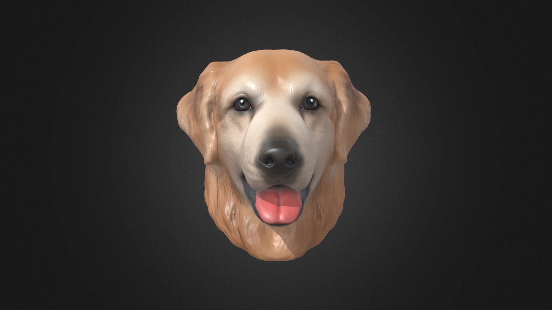 Barbara's Golden Retriever model - 3D model by Seed by mi (@seedbymi ...