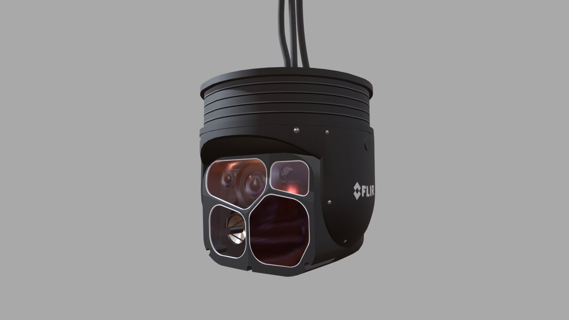 FLIR Star SAFIRE 380 HDc - Buy Royalty Free 3D model by pukamakara ...