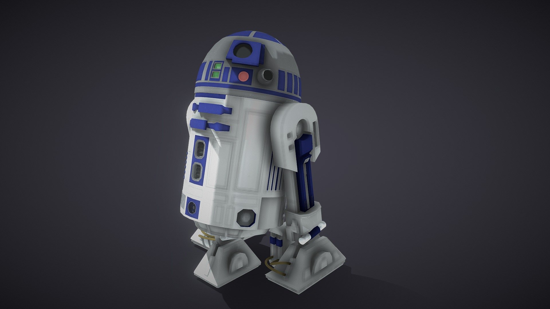 R2-D2 - 3D model by Aline Ferreira (@af082228) [9f213ca] - Sketchfab