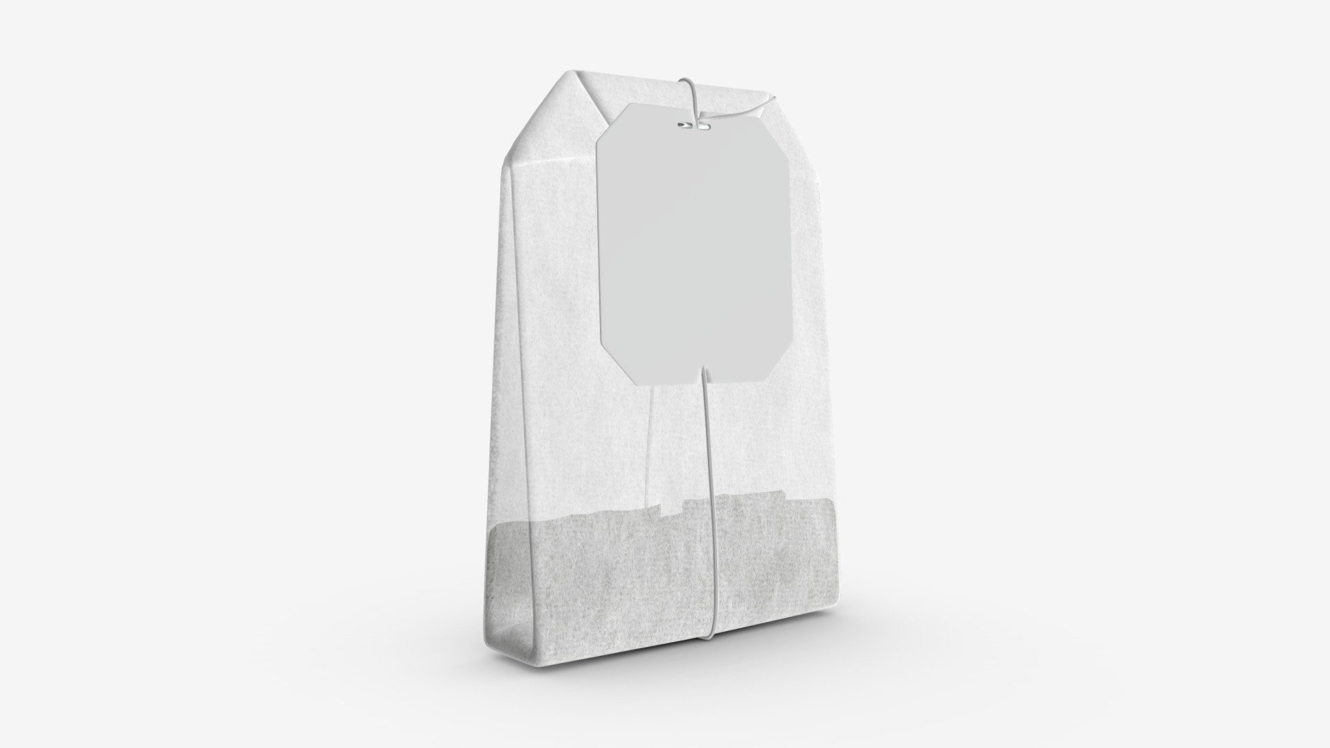 Tea bag with label 01 - Buy Royalty Free 3D model by HQ3DMOD ...