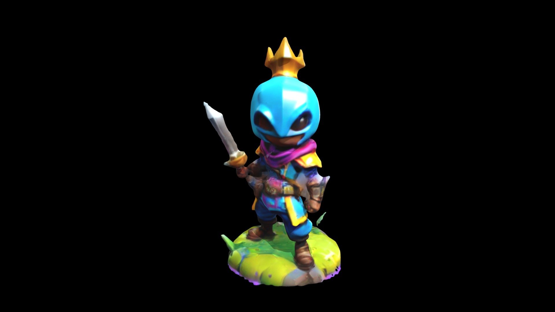"The Royal Ruler" of the character in the ima - Download Free 3D model ...