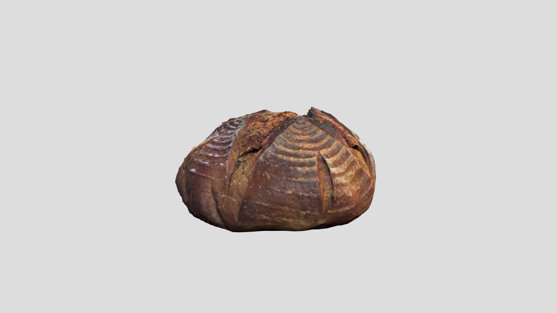 Homemade bread - 3D model by MadehCrafts [9f24b37] - Sketchfab