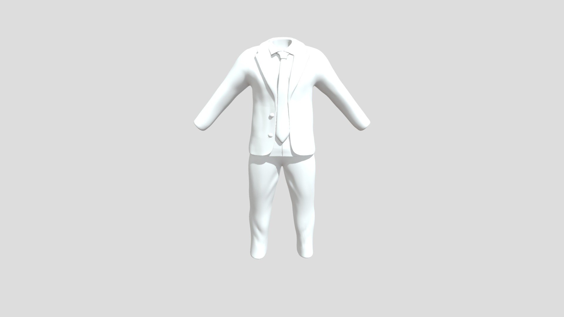 Suit - 3D model by Euren [9f24ddd] - Sketchfab