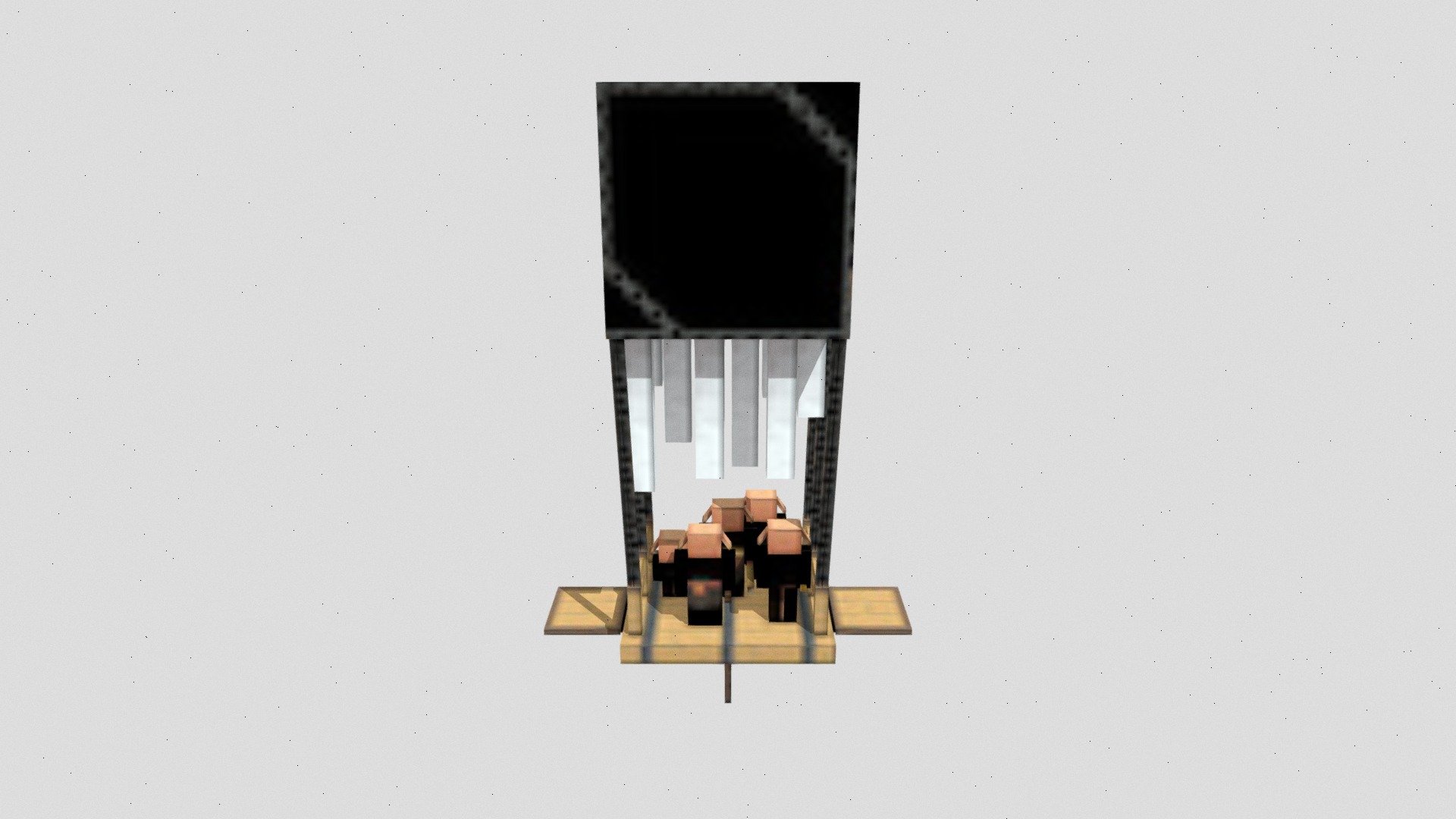 A Minecraft Movie Live Event - Ghast Jockey - Download Free 3D model by ...